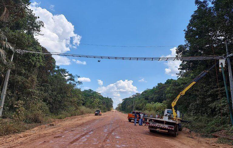 Rodovia BR-319, no Amazonas, 'ganha' a primeira passagem superior de ...