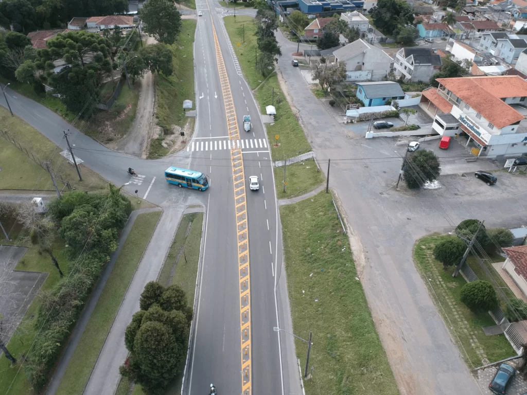 DER do PR faz melhorias na PR-092, em Curitiba, para aumentar a ...