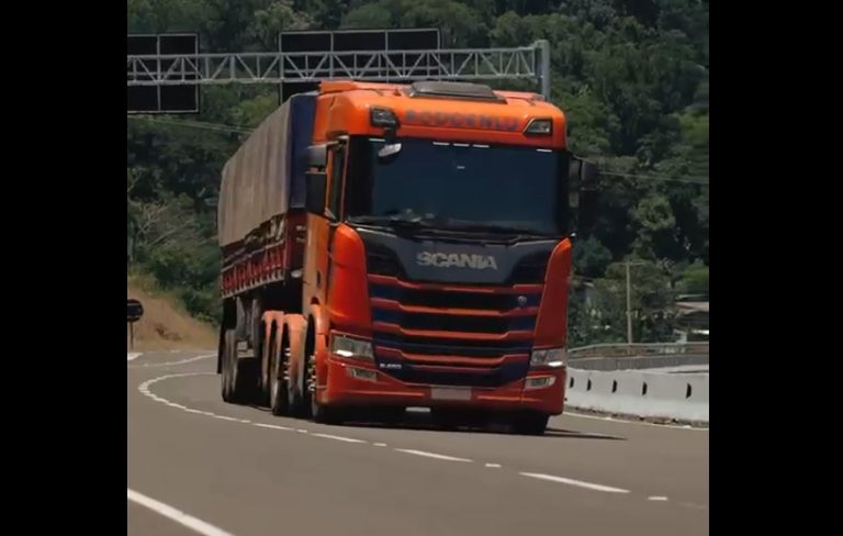 RSC-287 inicia testes de pesagem em movimento, Venâncio Aires - Estradas
